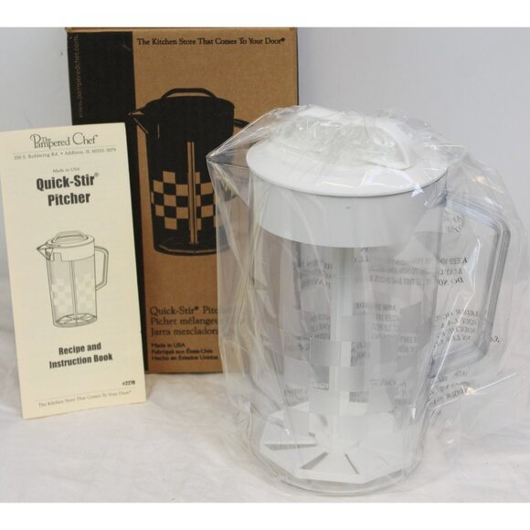 Pampered Chef | Kitchen | New Pampered Chef Quick Stir Pitcher 2 Quarts ...